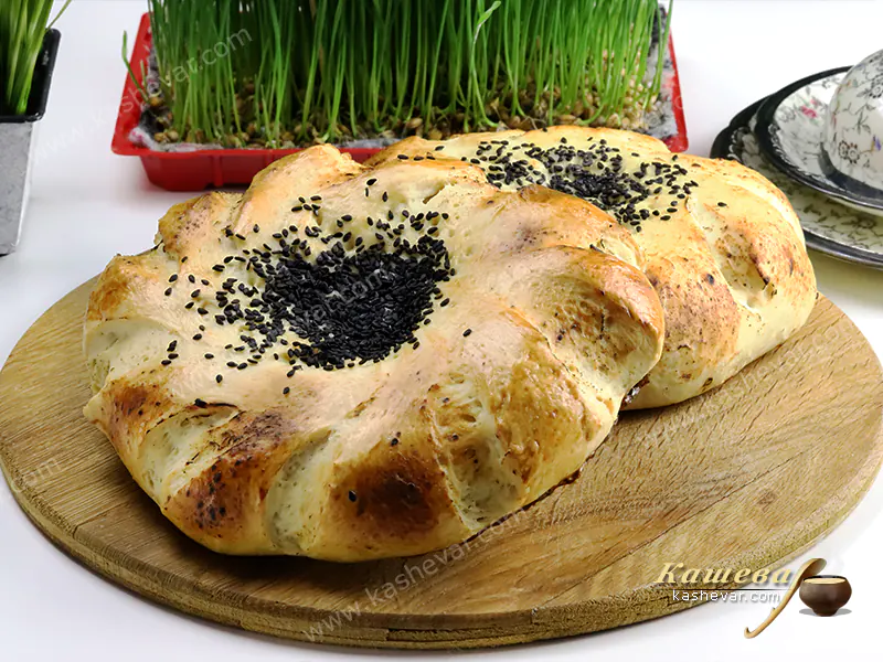 Uzbek Bread Patyr Recipe | Kashevar