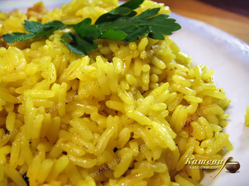 Indian Style Rice Recipe | Kashevar