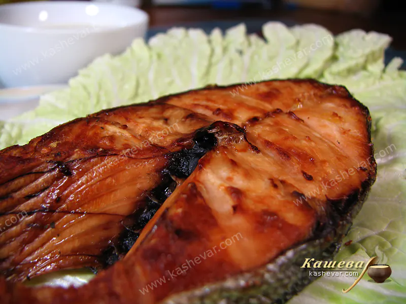 Grilled Fish Steak Recipe | Kashevar